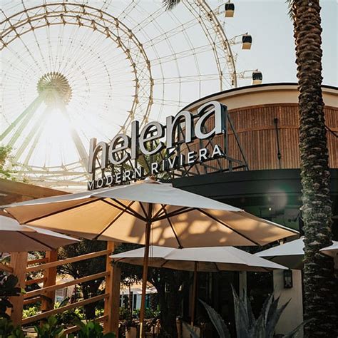 Helena Modern Riviera Restaurant At Icon Park In Orlando Fl