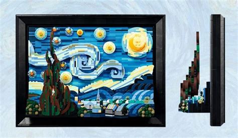 乐高 Lego 梵高星空拼插积木 博派创意礼品小铺