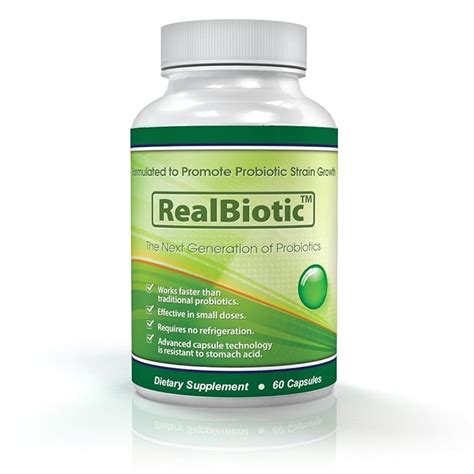 Buy RealBiotic TM Probiotic Prebiotic Intestinal Health Formula
