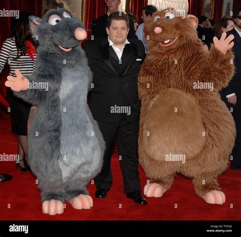 Actor Patton Oswalt The Voice Of Remy In The Pixar Animated Motion