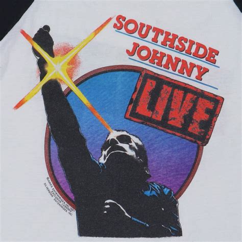 1981 Southside Johnny Abury Jukes Tour Jersey Shirt Wyco Vintage