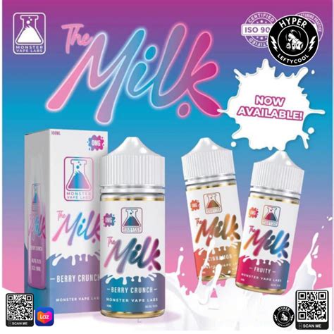 Jam Monster The Milk 60ml Freebase Hypervape