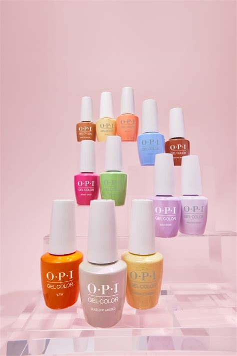 Opi Encourages Playful Nail Colour Combinations And Finishes With Spring