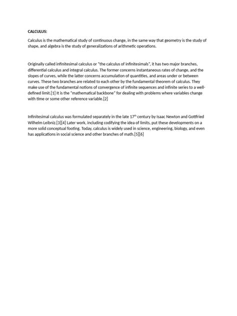 Calculus Pdf