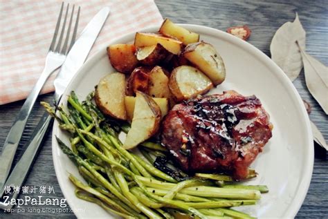 Zappalang 慢烤蜜汁猪扒 Slow Roasted Pork Chop With Honey Glazed