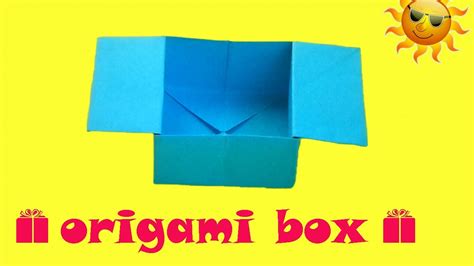 оригами коробочка как сделать оригами коробочку origami box YouTube