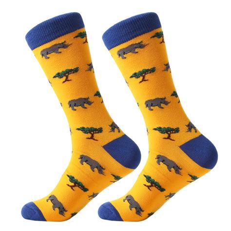 Novelty Combed Deodorant Funny Mens Socks