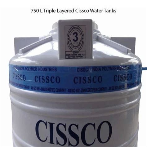 L Triple Layered Cissco Water Tanks At Piece Plastic Water Tank In Balangir ID