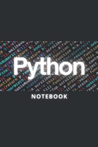 Python Notebook Coding Languages Notebook For Programmers And