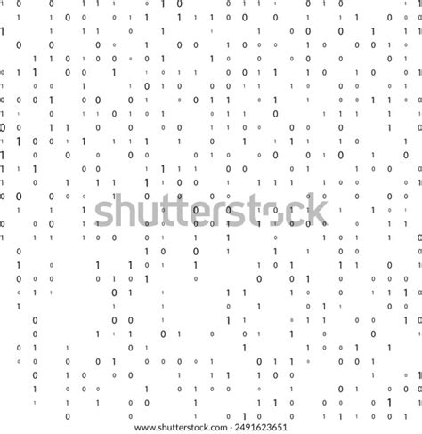 Stream Binary Code Binary Code Matrix Stock Vector Royalty Free