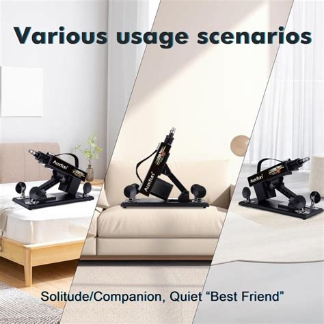 Auxfun Sex Machine For Women And Men With 3xlr Connector For Hands Free