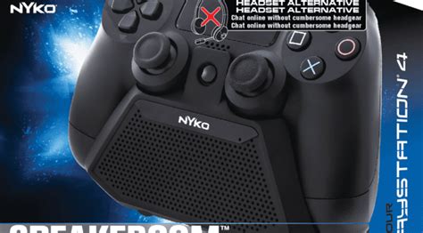 Nykos Speakercom Is A Speaker And Microphone Attachment For Controllers Gambit Magazine