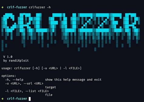 github randixploit crlfuzzer a fast tool for scanning crlf