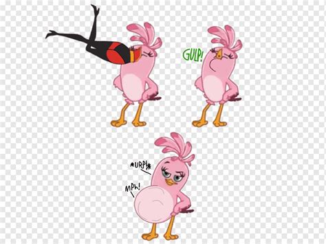앵그리 버드 스텔라 드로잉 페인팅 기타 대장균 다른 사람 치킨 Png Pngwing