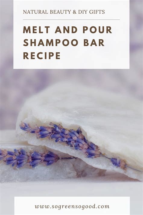 Melt And Pour Shampoo Bar Recipe How To Make Shampoo Bars Without