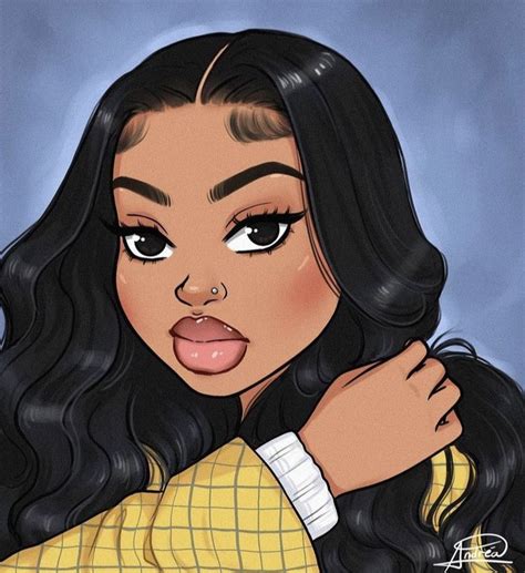Pin On Baddie Art Black Girl Drawing Drawings Of Black Girls Black