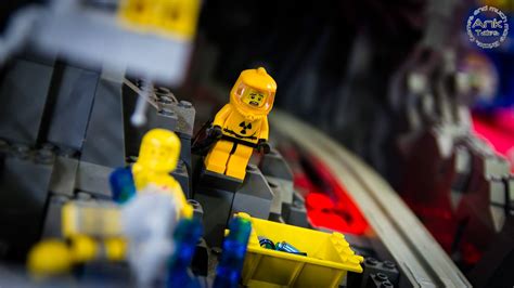LEGO Classic Space Ship Space Station MOC Video Anktales Destroy