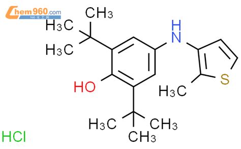 114548 41 3 Phenol 2 6 Bis 1 1 Dimethylethyl 4 2 Methyl 3 Thienyl