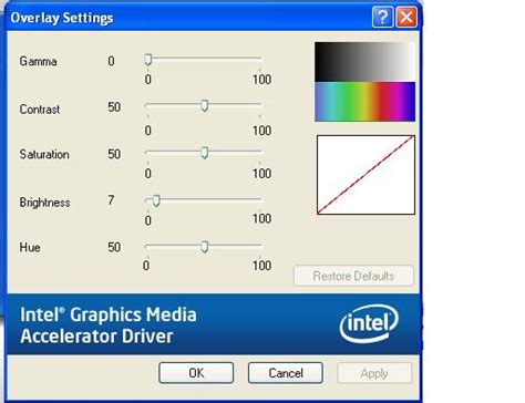 Intel R Graphics Media Accelerator 3600 Series Windows