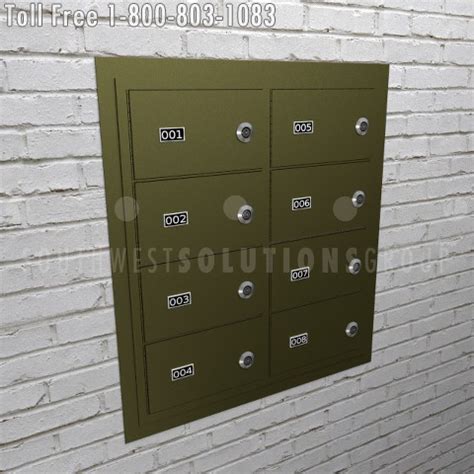 Wall Mounted Pistol Lockers Birmingham Secure Handgun Drop Boxes
