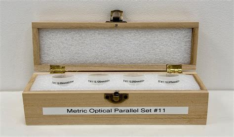 Optical Parallels For Testing Flatness And Parallelism Kemet Usa