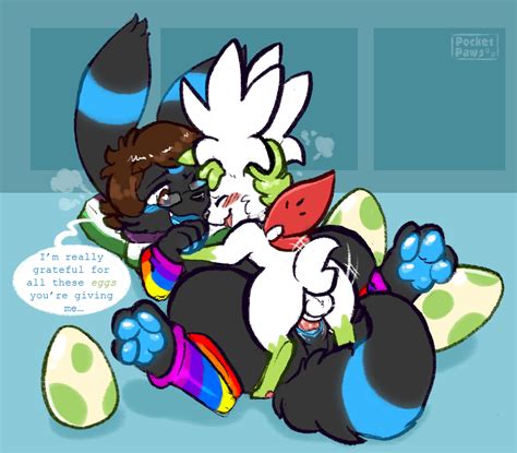 Rule 34 Black Body Clothing Duo Eeveelution Egg English Text Eyewear Feral Generation 2