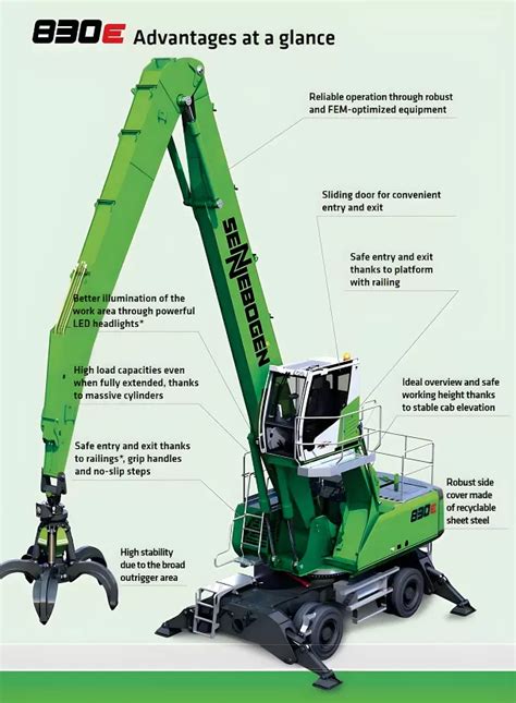 Sennebogen 830 Mobile Equipment Pacific Materials Handling