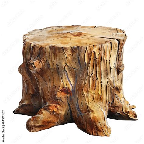 A Detailed High Resolution Image Of A Tree Stump With Natural Wood Texture Ideal For Nature