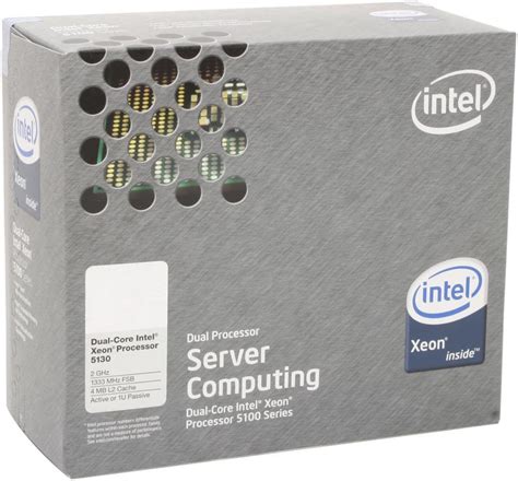 Intel Xeon Woodcrest GHz MB L Cache LGA W Dual Core Active Or U Processor