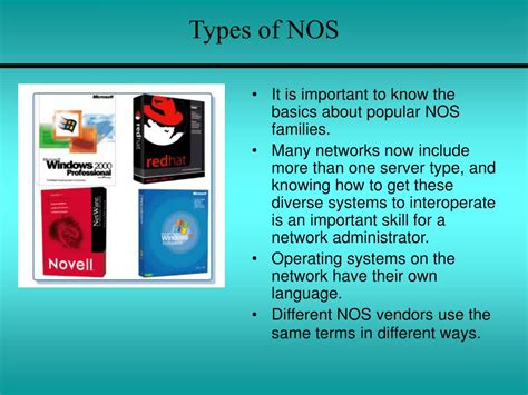 PPT Chapter Introduction To Network Operating Systems PowerPoint Presentation ID