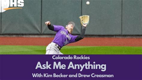 Who Will Start For The Colorado Rockies On Opening Day Youtube
