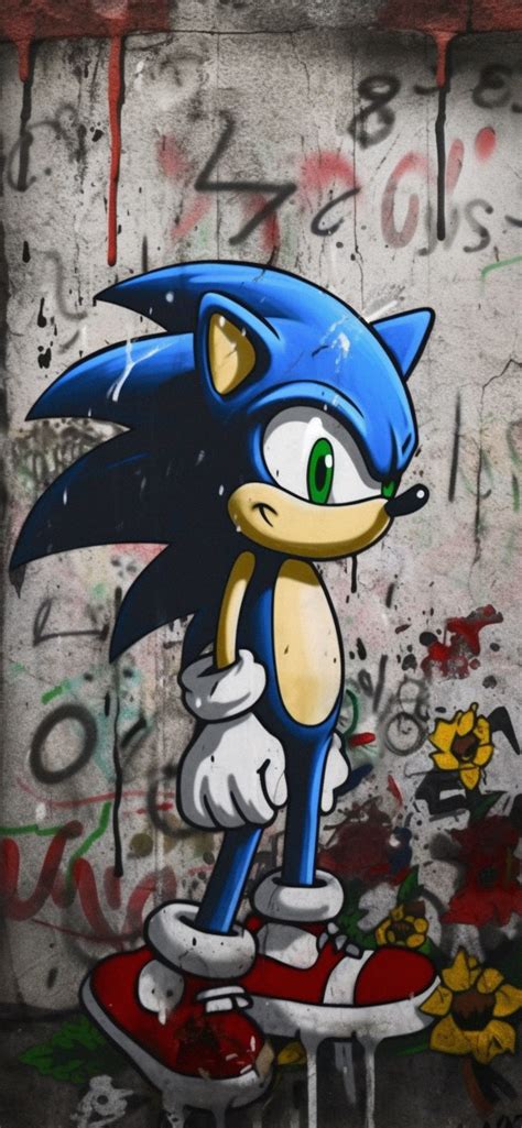 Sonic The Hedgehog Street Art Wallpapers Sonic Wallpapers 4k