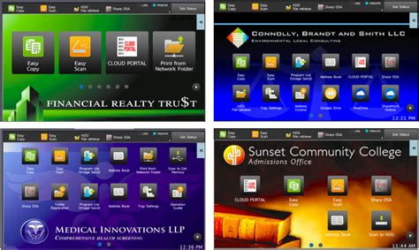 Sharp For Business Multifunction Printers MFP User Interface