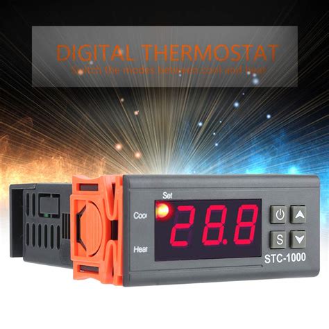 Buy Temperature Controller 110 220v Digital Temp Sensor Electric Thermostat Control For Aquarium