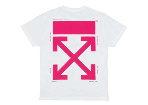 Buy Off White Bart Simpson Glasses Pink Diag Tee White Online In Australia Kickstw