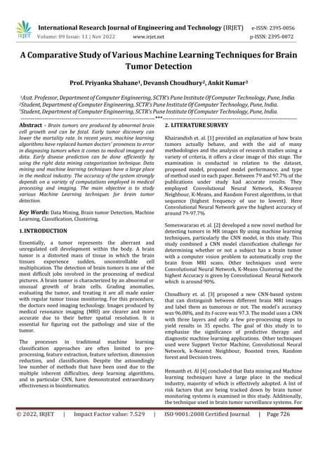 brain tumor detection using deep neural network pptx