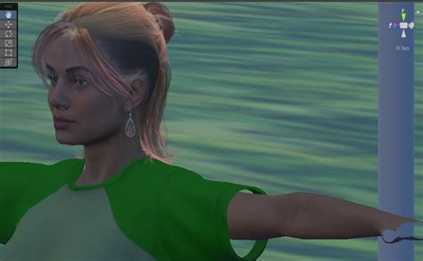 character models created in character creator 4 textures coming out