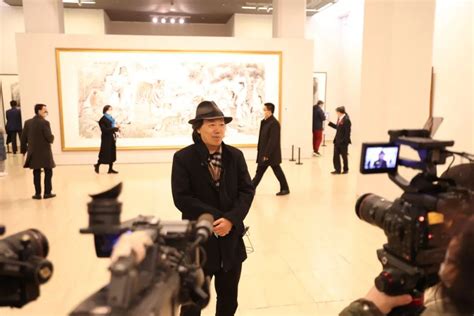 慷慨啸歌孟祥顺画虎艺术展亮相中国美术馆 澎湃号湃客 澎湃新闻 The Paper