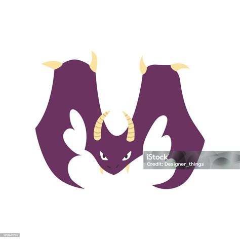 몬스터 알파벳 기호 괴물 모양의 영어 알파벳의 문자 M 흰색 배경에 고립 된 어린이 다채로운 만화 재미있는 가상의 캐릭터 0명에