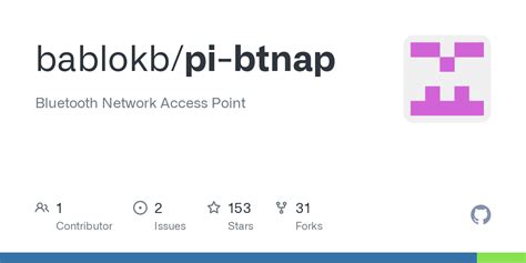 Github Bablokb Pi Btnap Bluetooth Network Access Point