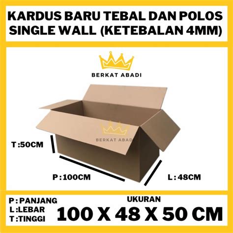 Jual KARDUS POLOS BARU KARTON BOX UK X X KARDUS JUMBO BESAR Kota Tangerang Selatan