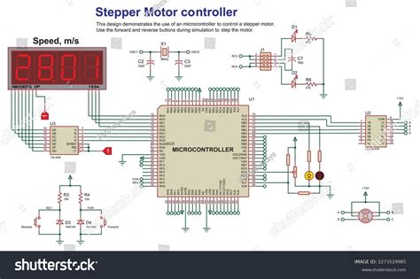 Schematic Diagram Electronic Devicevector Drawing Electrical Stock Vector Royalty Free