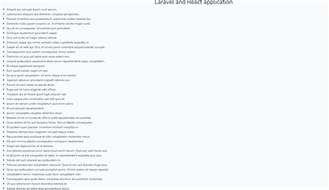 React E Laravel Realizzare Un Sistema Crud Freewebsolution