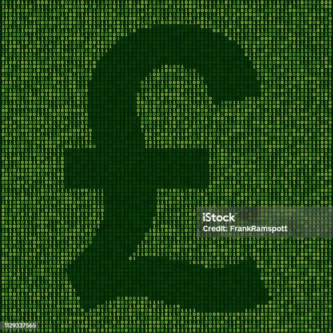 forest pound sign binary numbers vector pattern stock illustration