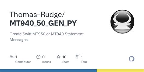 Github Thomas Rudge Mt Gen Py Create Swift Mt Or Mt
