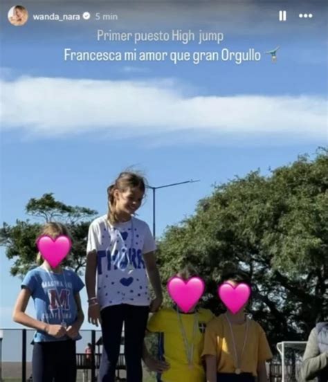 Proud Mother Wanda Nara Boasts About Her And Mauro Icardis Eldest