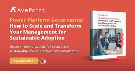 Power Platform Governance How To Scale And Transform Your Management