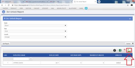 How To Export Unlock Dcr Report In Csv From The Sfaxpert Software