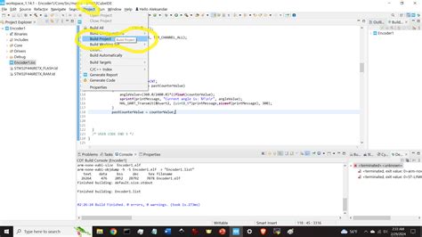Interface Encoder With Stm32 Microcontroller And Read Encoder Angle