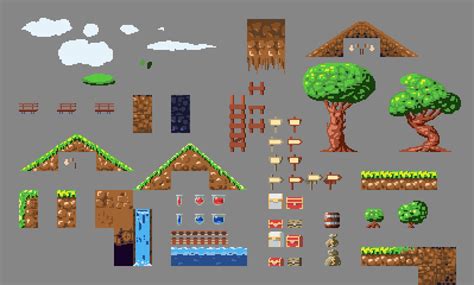 Creating A 2d Platformer Tileset General Development